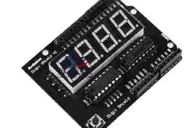Arduino Digit Shield 4 Led